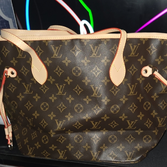 boutique | Bags | Elegant Brown Monogram Tote | Poshmark